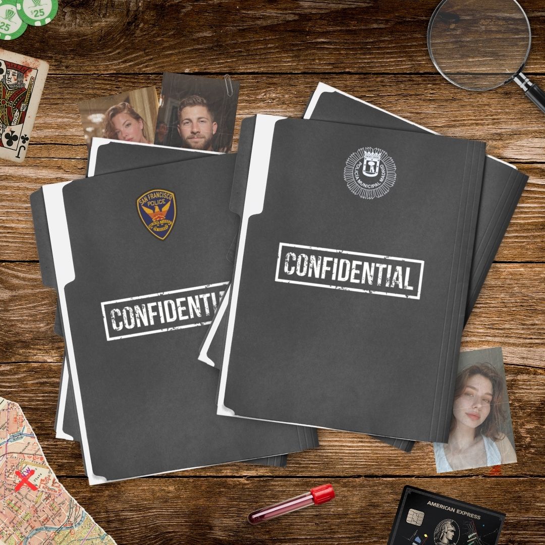 Combo 2 Casos Detective – Black Folder